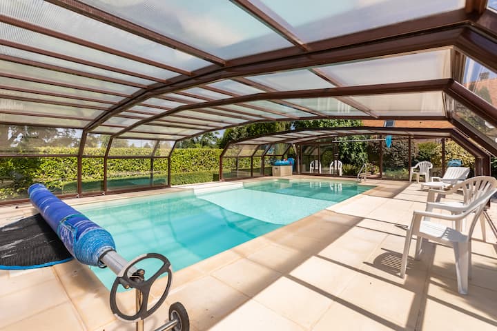 Superbe Propriété: Piscine Couverte/tennis/piano - Lisieux