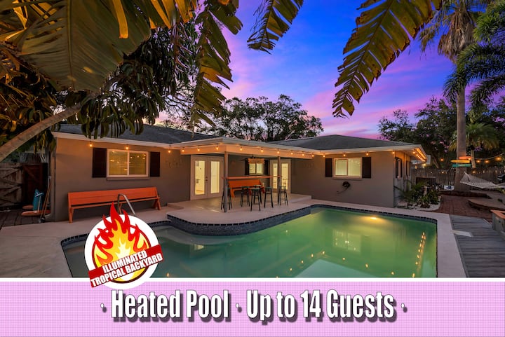 Large Piscine Chauffée · Proche Clearwater Beach - Florida