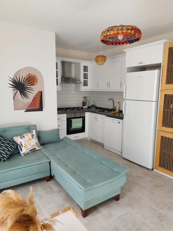 Datça'da Eşyalı Sıfır Yazlık (Klimalı) - Datça