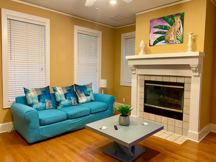 Bright 3bedroom Cottage W/fire Pit & Self Checkin - Tallahassee, FL