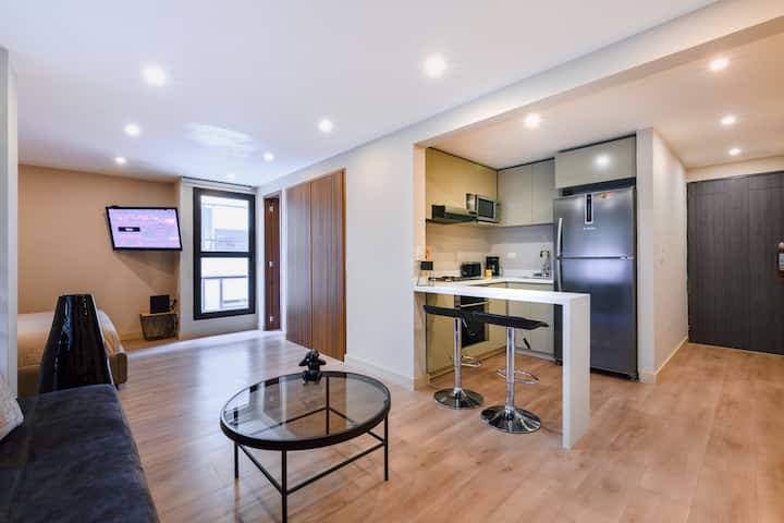 Apartamento  Loft Entero, Cerca Al Parque De La 93 - Bogotá