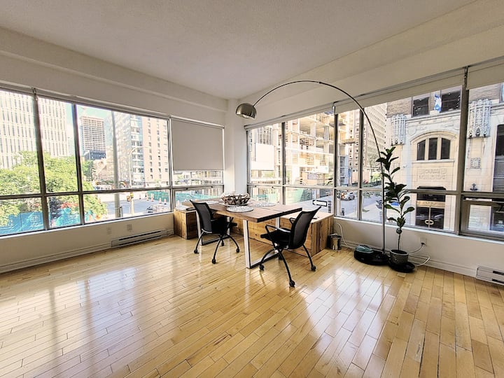 Superb City View In Montreal Downtown Open Studio - Montreal