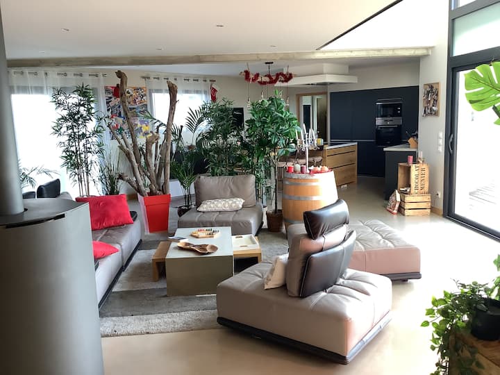 Belle Maison Contemporaine Avec Jacuzzi - Bourges