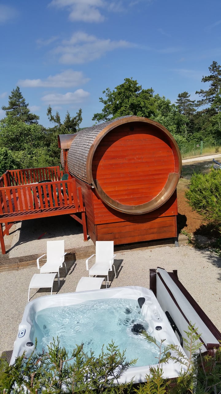 Roulotte Viticole Et Spa Privé - Lac de Madine