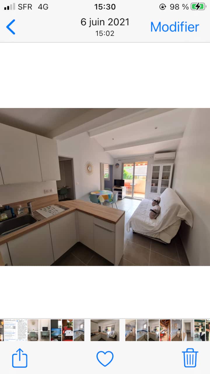 Joli 2 Pièces Neuf à 300m De La Plage - Sainte-Maxime