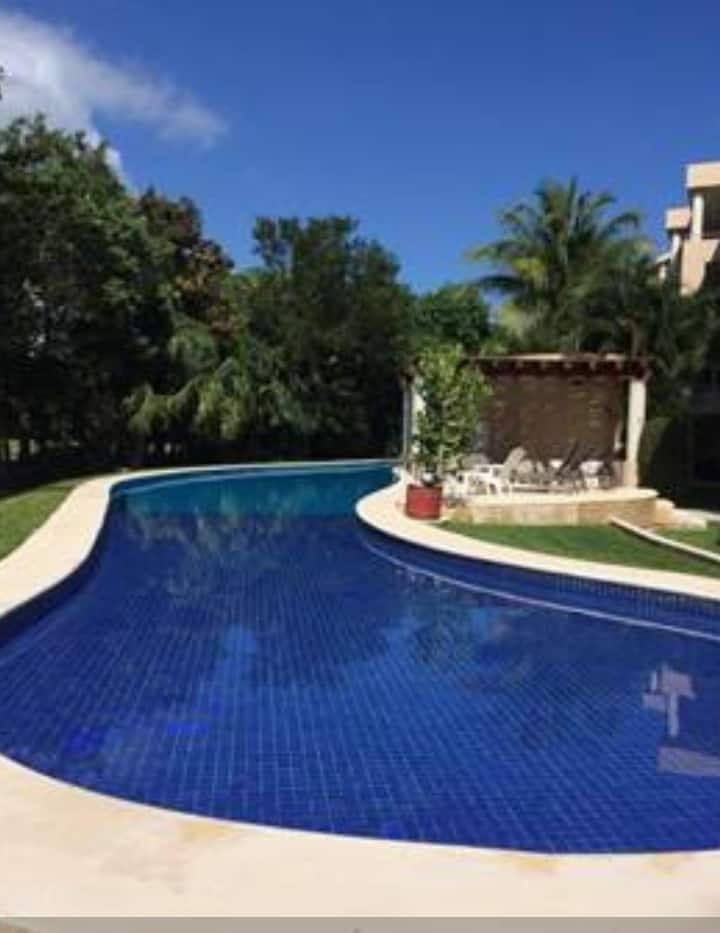 Townhouse Torre Esmeralda Vista Al Campo De Golf. - Puerto Aventuras