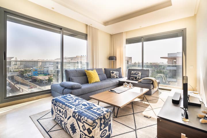 Cosy Apartment Near Cfc & Oasis Train Station - Casablanca