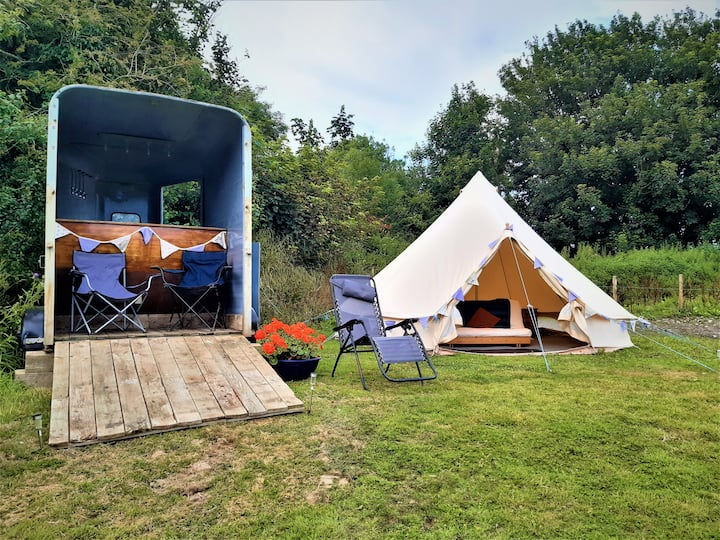 Bell Tent With River Views - Fowey