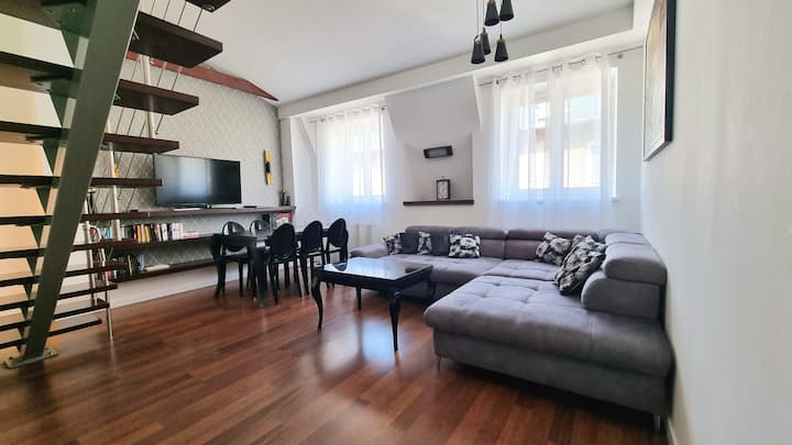 K2/12 Apartament Trzy Sypialnie, Antresola I Salon - Krakow