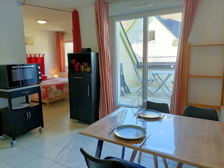 T1 Bis Climatisé Dans Résidence Avec Piscine B37 - Salies-de-Béarn