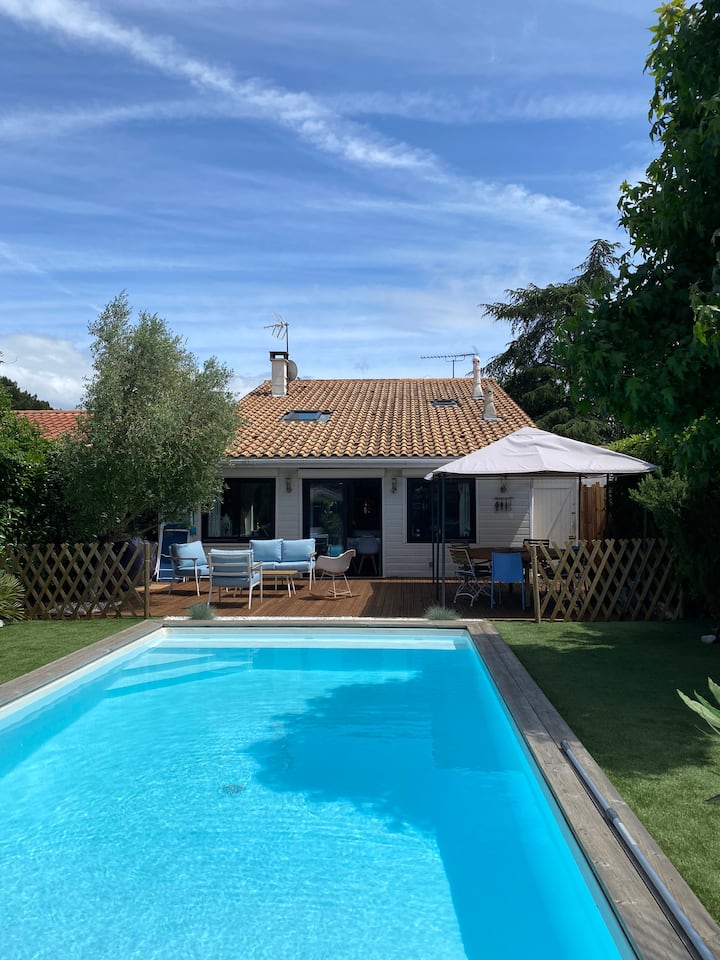 Villa Avec Piscine Au Bassin D'arcachon - Arcachon