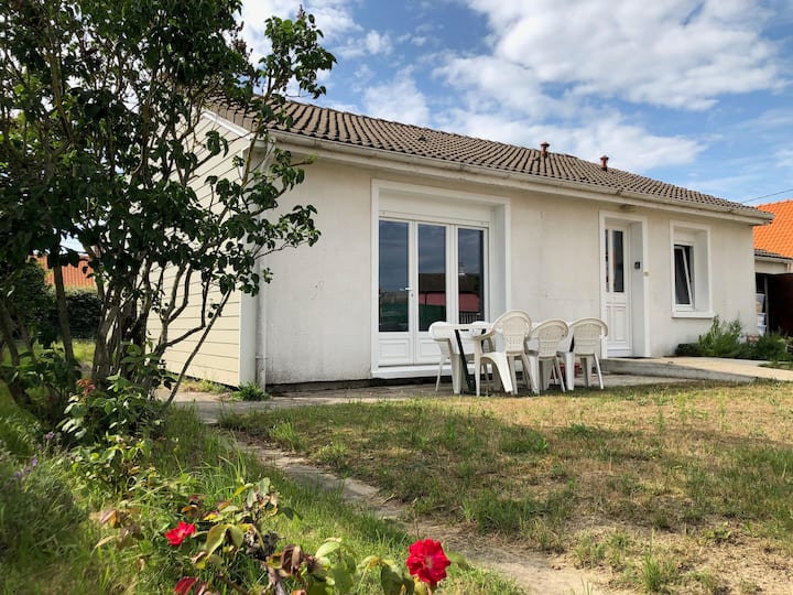 Chez Madeleine, Berck Plage Maison Lumineuse 80m² -