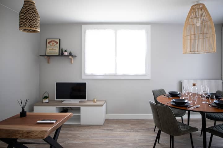 Appartement Calme Et Cosy + Jardin Privatif - Cugnaux