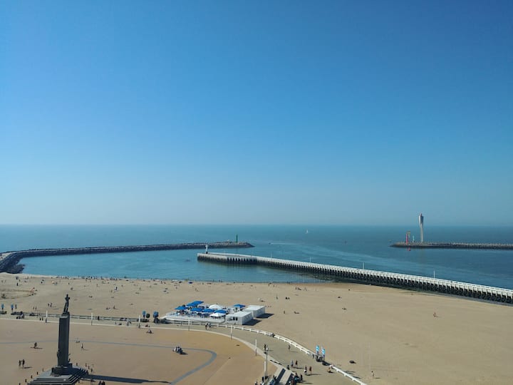 Appartement Spacieux Penthouse Duplex Vue Sur Mer - Ostende