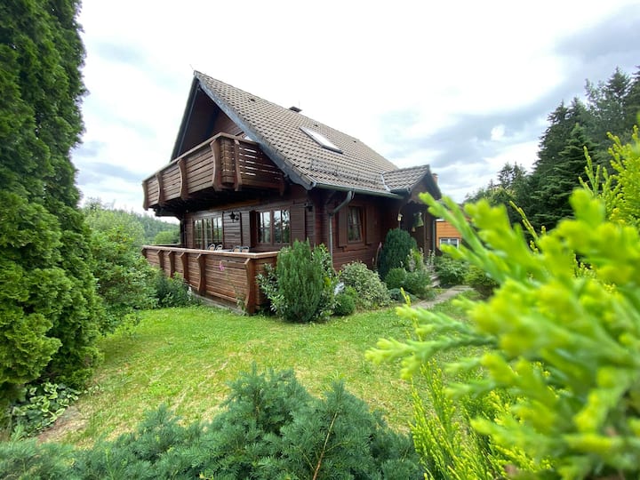 Blockhauszeit Mit Kamin, Gr. Balkon Und Talsicht - Altenau