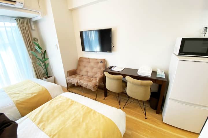 Ca・twin /Convenient Access To Usj/wifi - 大阪市