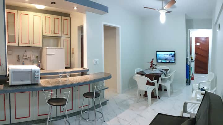 Well Located Flat 190m From The Beach - Guarapari