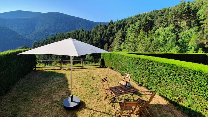 Apartamento Con Jardín Privado Y Vistas Al Cadí. - Bagà