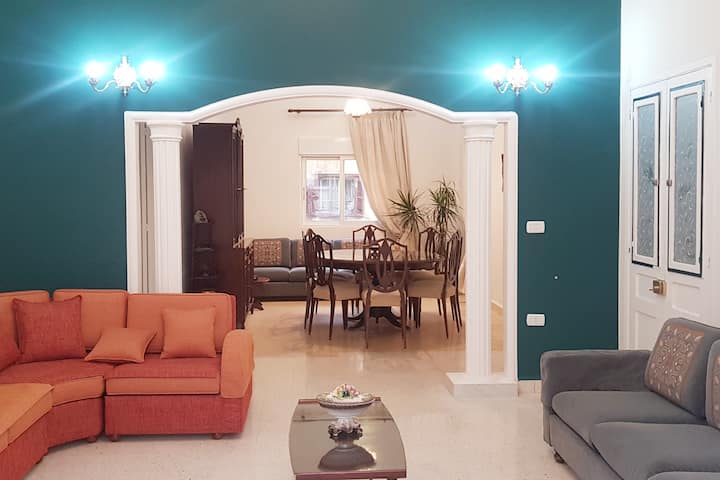 Beirut Home: Furnished Flat/21 Hrs Electricity - Liban