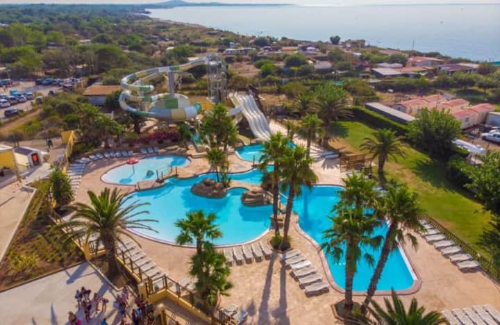 Mobilhome 6 Pers - Camping Le Petit Mousse - Vias - Vias