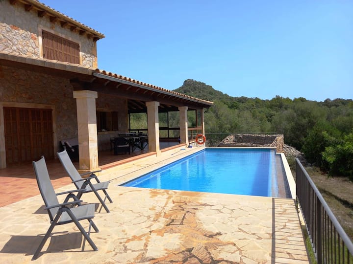 Finca Es Claper, Country House With Solar Panels. - Son Servera