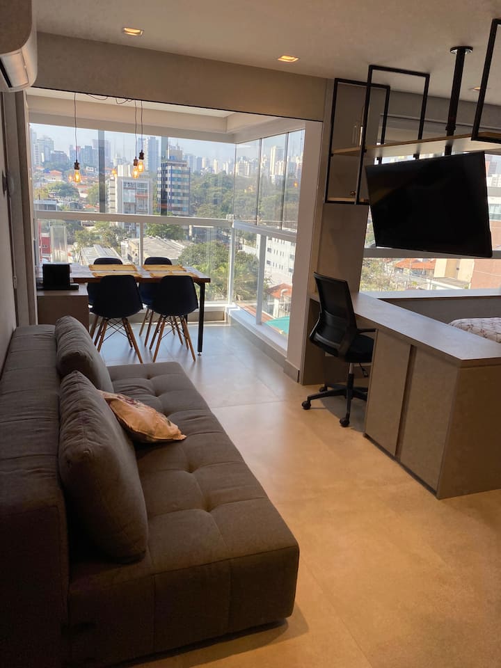Studio,v.madalena,garagemsubsolo,h.office,piscina - São Paulo