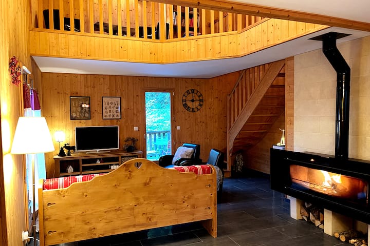 Chalet 8 Pers "Au Coin Du Feu" - Puy-de-Dôme