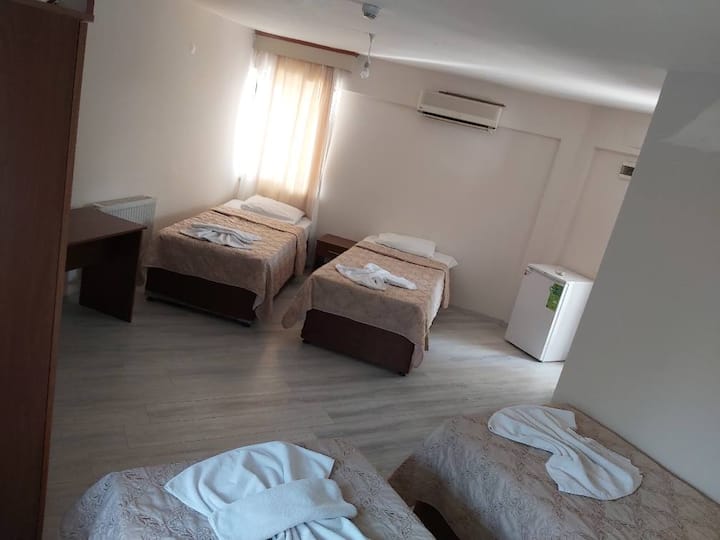 Dört Kişilik Havuz Manzaralı Artemis Yörük Otel - Karahayıt