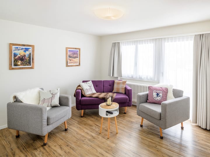 Chalet Soldanella Ferienwohnung Eg Süd Ost - Grächen