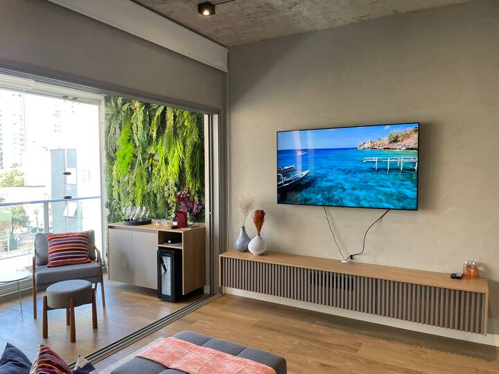 Moema  -  “ New Urban Apt ” - 45 M2 - 1 Vg. - Sao Paulo