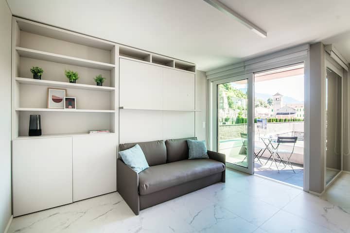 Studio Moderne Au Centre De Locarno (Blue Studio) - Locarno