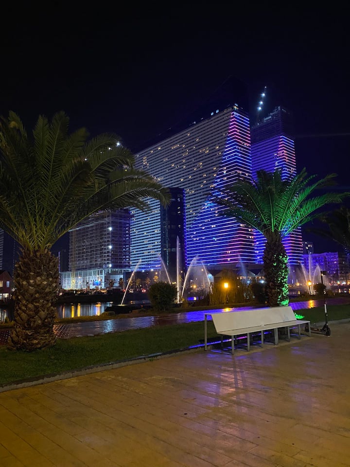 Студия в Orbi City с шикарным видом на море и горы - Batumi