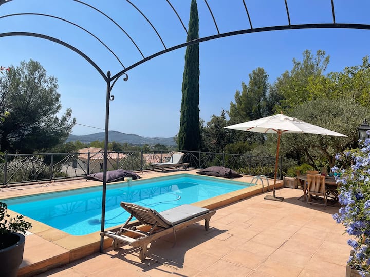 Villa Calme La Cadière D'azur Piscine Privative - Le Castellet