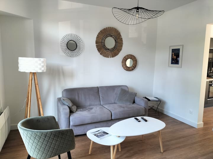 Superbe Appart Rénové Avec Terrasse,centre-ville - Arcachón