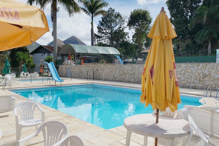 Apart Relax - Condomínio  Clube Em Friburgo - Nova Friburgo