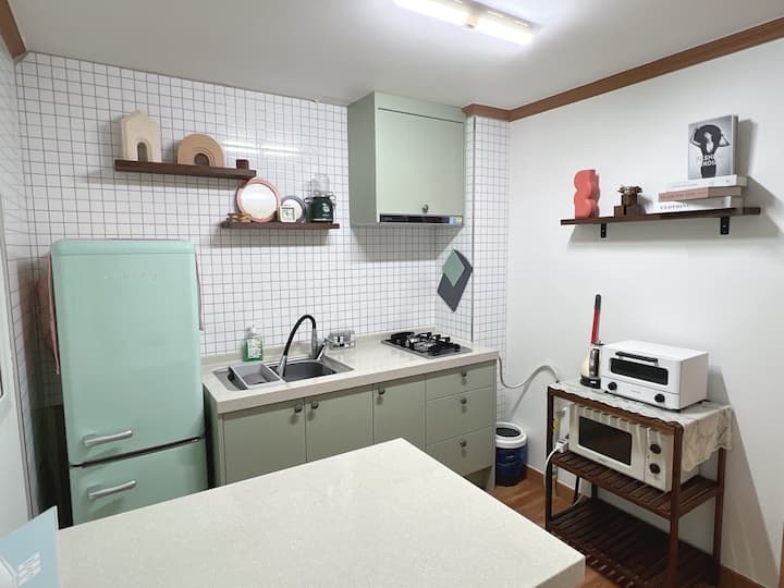 [302] 2room(1bed) Healing Stay, 5min To Terminal - Gyeongju-si