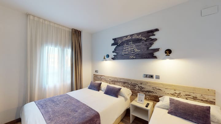 Hotel La Bella Dolores, Doble Room (Camas Individ) - Lloret de Mar