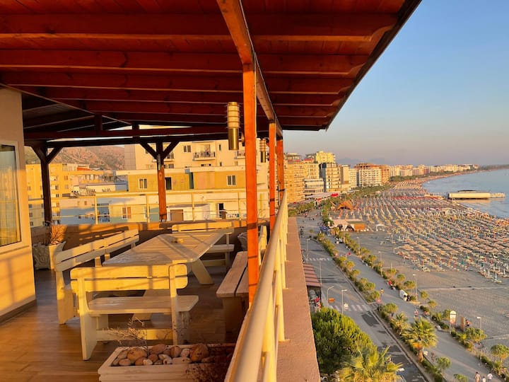 Sea View And Mountain View Penthouse - Shengjin - Shëngjin