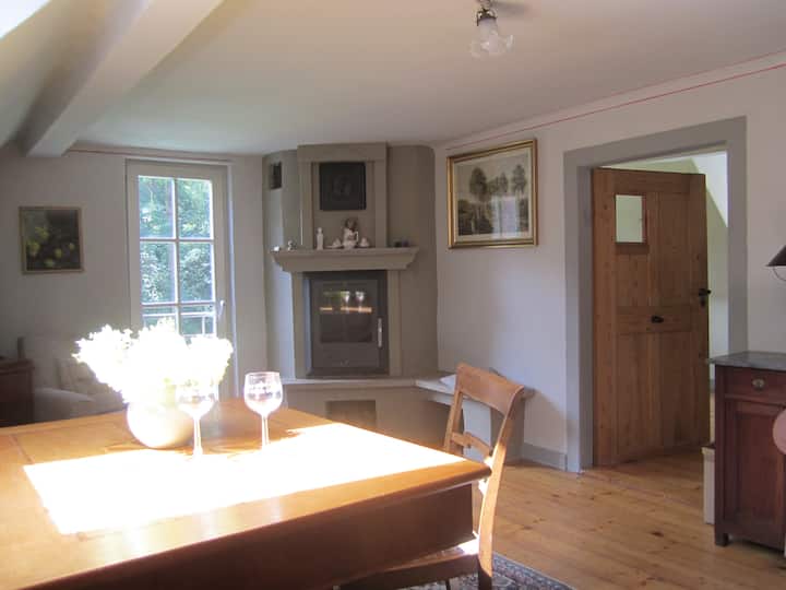 Romantische Ferienwohnung Mit Kamin Und Sauna - Friedrichroda