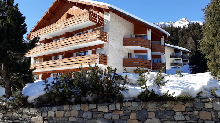 Joli Appartement 1,5 Pièces Avec Parking Gratuit - Crans-Montana