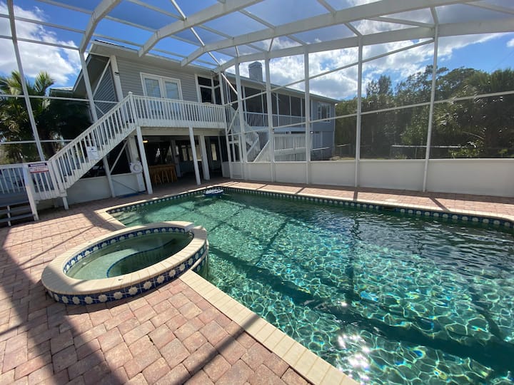 Peace River Home, Heated Pool,  3-3/4 Acres Quiet, - Punta Gorda, FL
