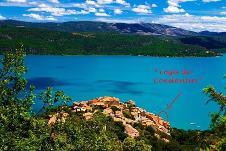 Beau Duplex Avec Vue Sur Lac Ste Croix Du Verdon - Bauduen