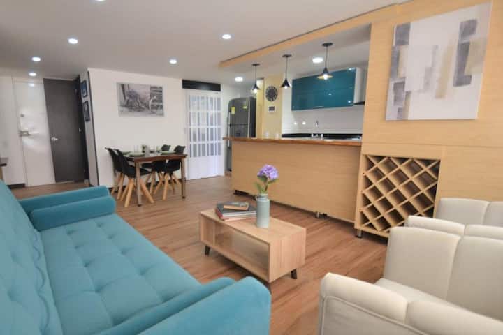 Lovely 2br Apartment Walk To Usaquen & Unicentro - Bogotá