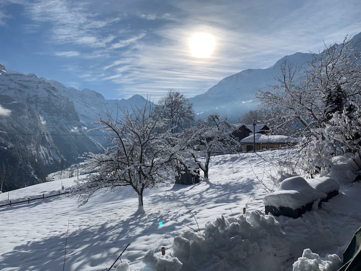 Einmalige Aussicht, Ski-wanderregion - 盧達本納