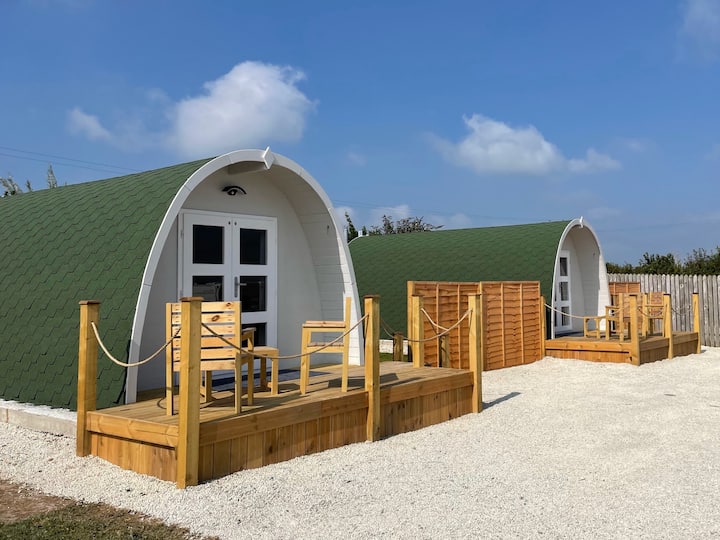 Cosy Glamping Pod For Two With Private Wc - Salcombe
