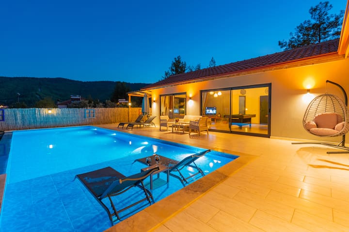 Kalkan Sarıbelen’de 2+1 Müstakil Villa - Kalkan
