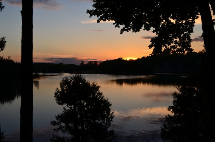 Tranquila Casa De Lago Durante Todo El Año A Solo 24 Km Del Estrecho De Whistling. - Elkhart Lake