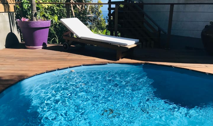 Chaleureuse Villa Avec Piscine - La Réunion