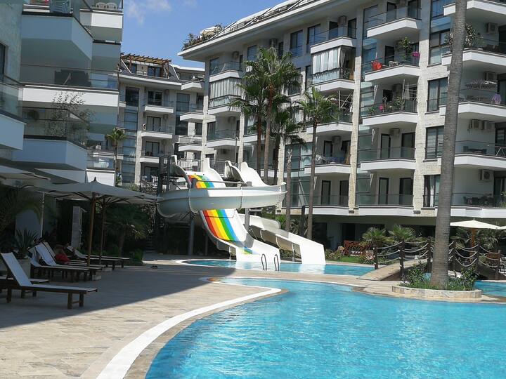 Новые апартаменты с отельной инфраструктурой 5* - Alanya