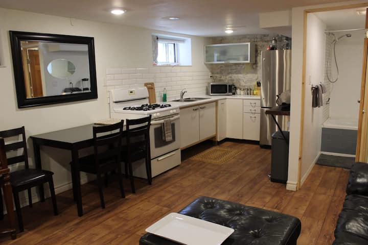 Bright, Clean Basement Little Portugal - Toronto